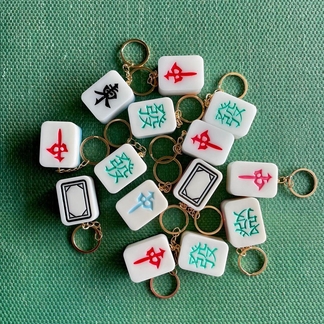 Mahjong keychains, Hobbies & Toys, Stationery & Craft, Handmade Craft ...