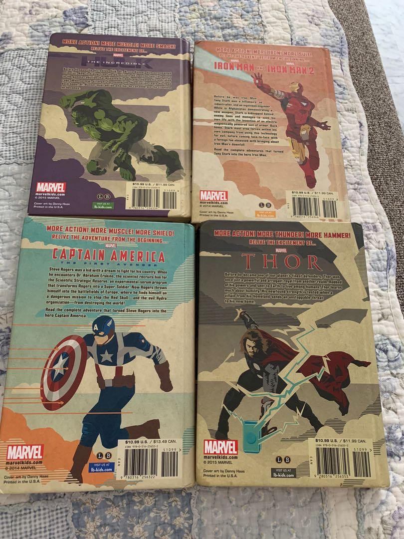 Marvel story books, Hobbies & Toys, Books & Magazines, Fiction & Non ...