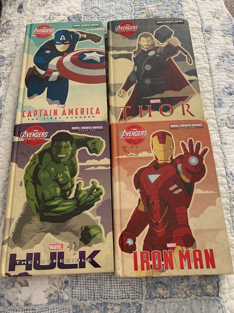 Marvel story books, Hobbies & Toys, Books & Magazines, Fiction & Non ...