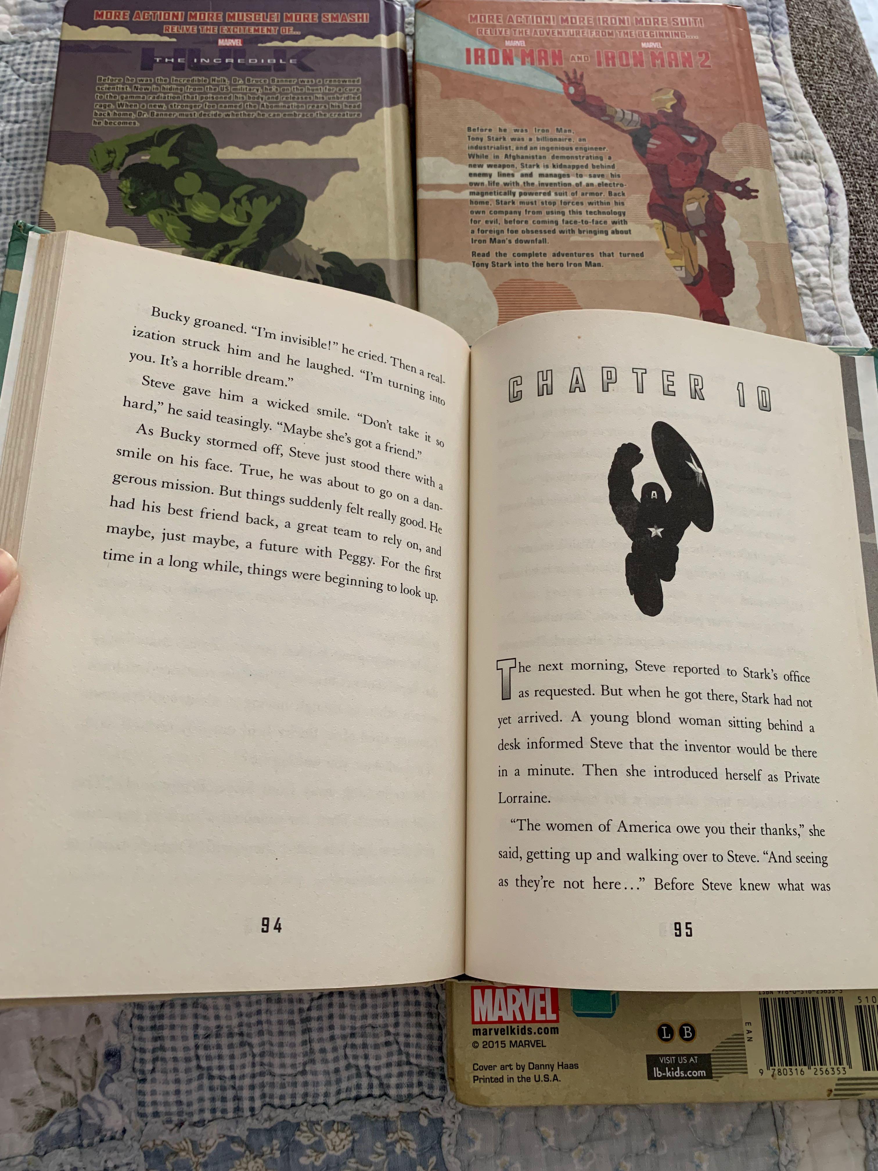 Marvel story books, Hobbies & Toys, Books & Magazines, Fiction & Non ...