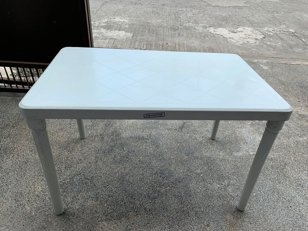 Monoblock Table (Rectangular), Furniture & Home Living, Furniture ...