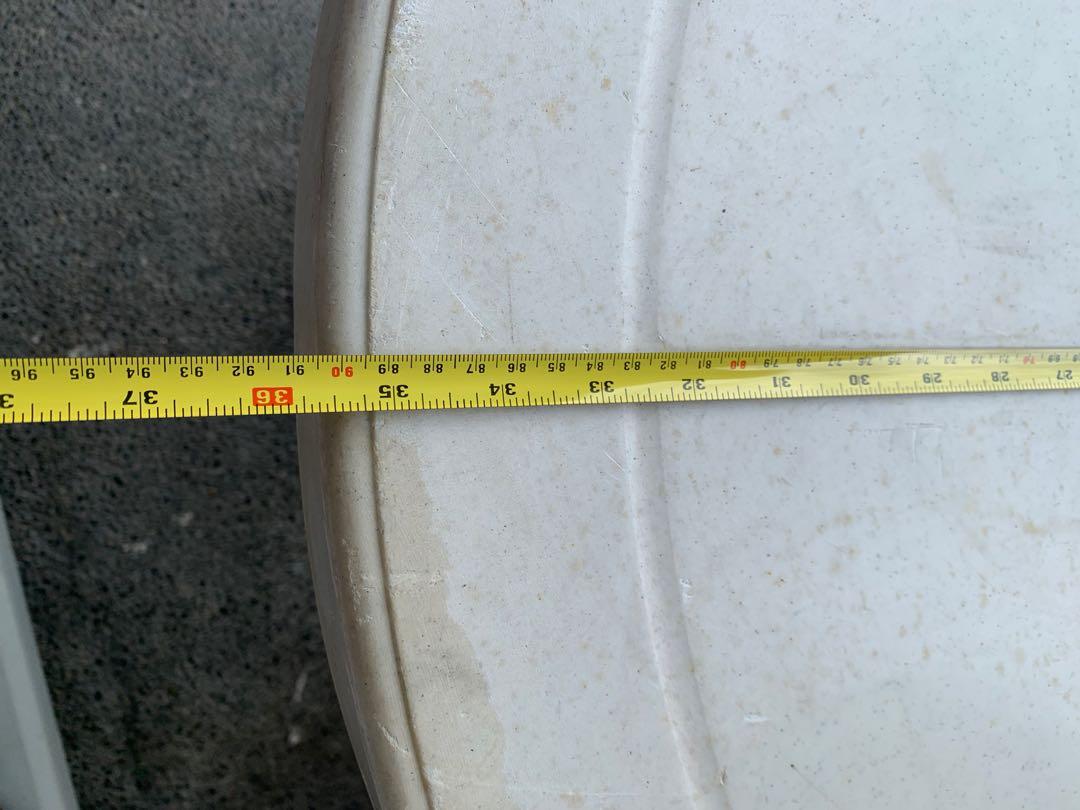 Monoblock Table (Round), Furniture & Home Living, Furniture, Tables ...