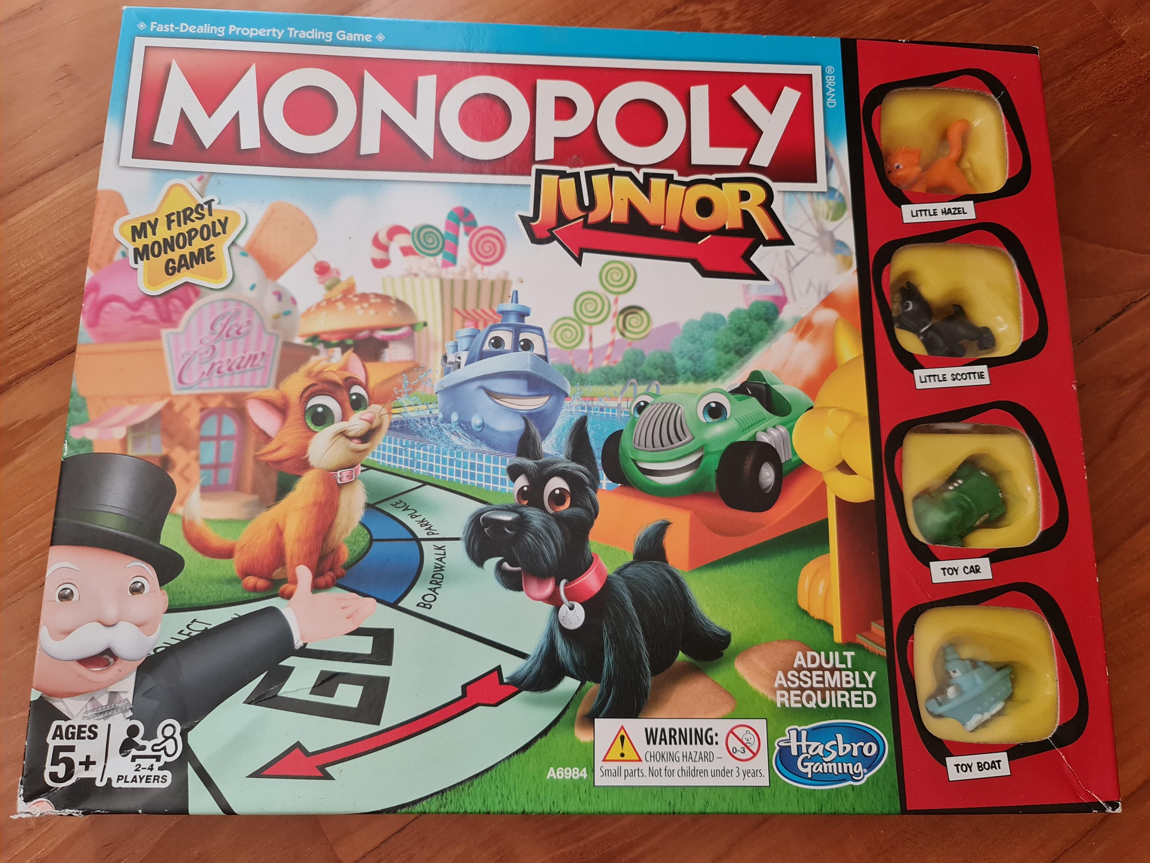 Monopoly Junior, Hobbies & Toys, Toys & Games on Carousell