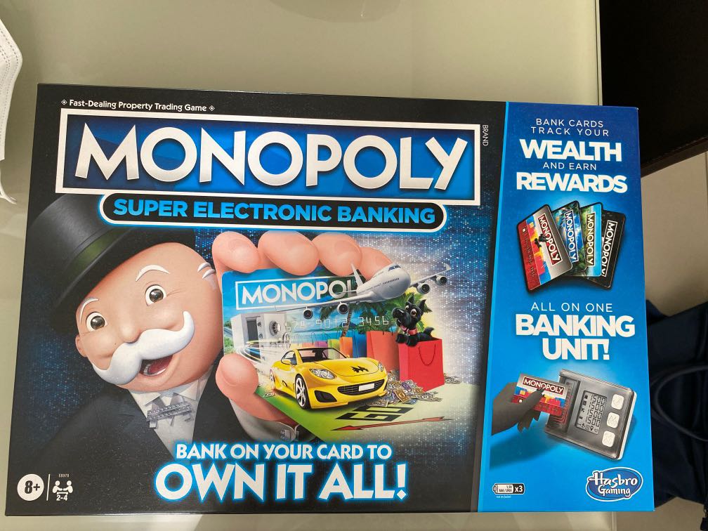 Monopoly Super Electronic Banking Automatic without Cash, Hobbies ...