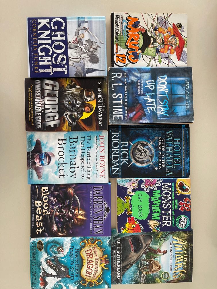 Multiple titles available, Hobbies & Toys, Books & Magazines, Fiction ...