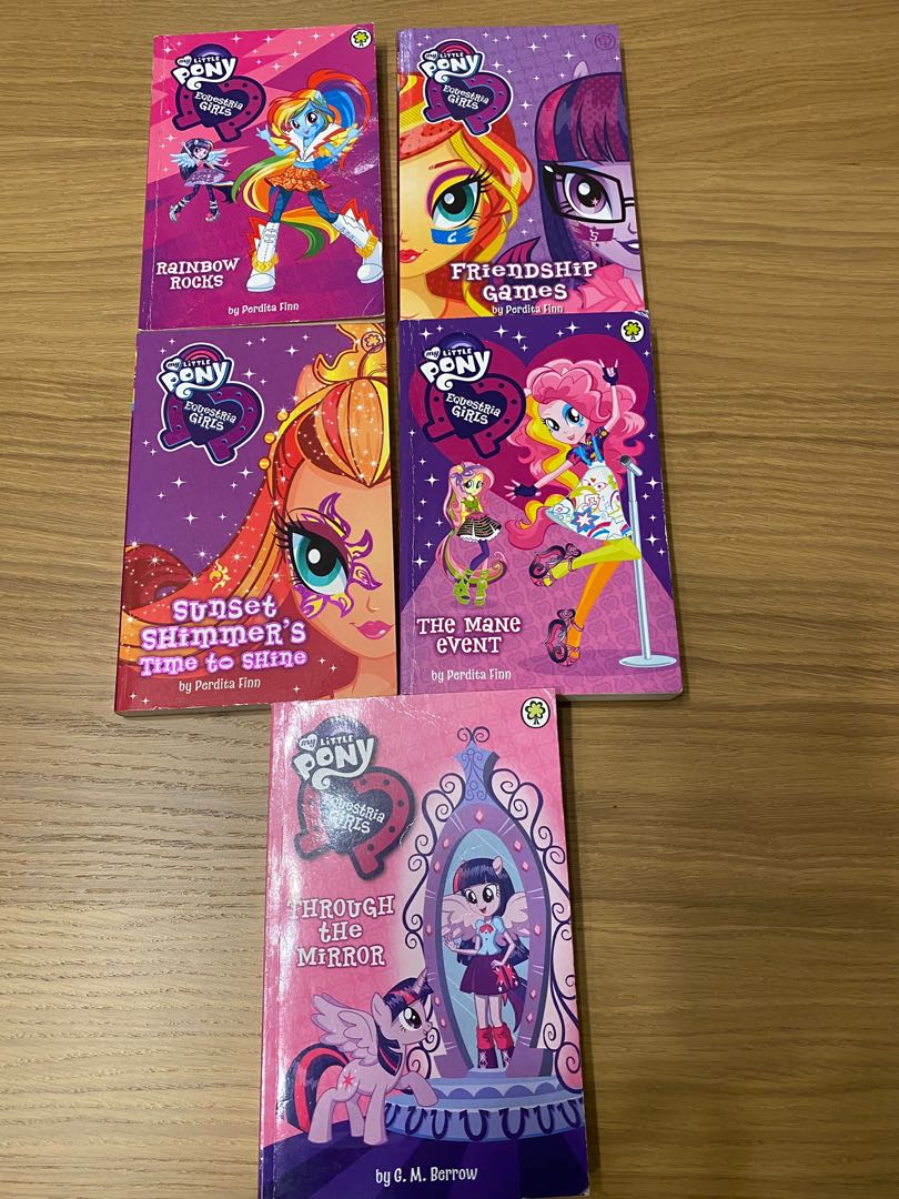 My little pony equestria girls chapter book, 興趣及遊戲, 書本 & 文具, 兒童書籍 ...