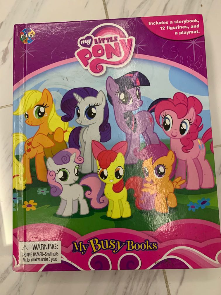 My Little Pony My Busy Books, Hobbies & Toys, Toys & Games on Carousell