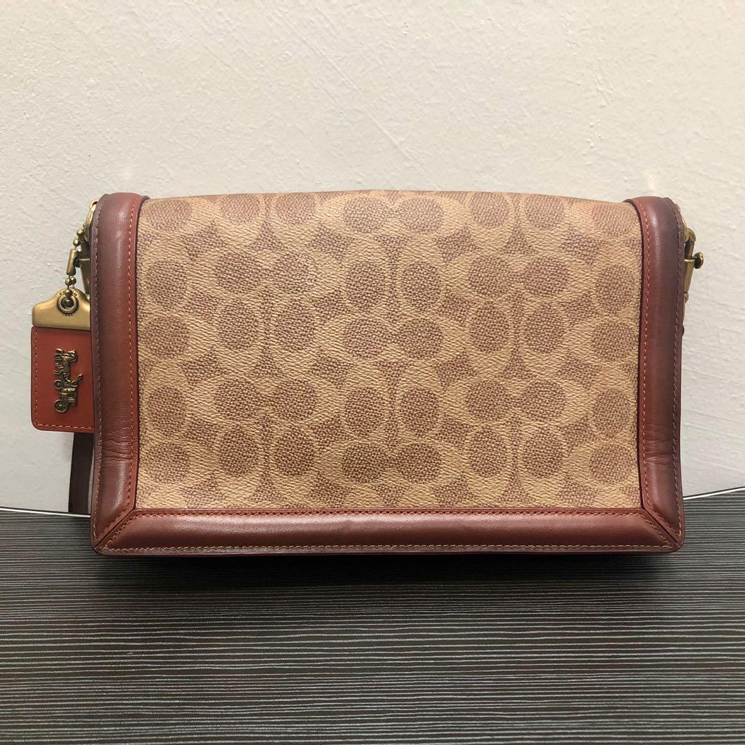 New Coach Riley in Signature Canvas, Women's Fashion, Bags & Wallets ...