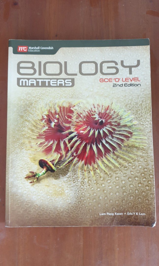 (RESERVED) O level Pure Biology Textbook - Biology Matters, Hobbies ...