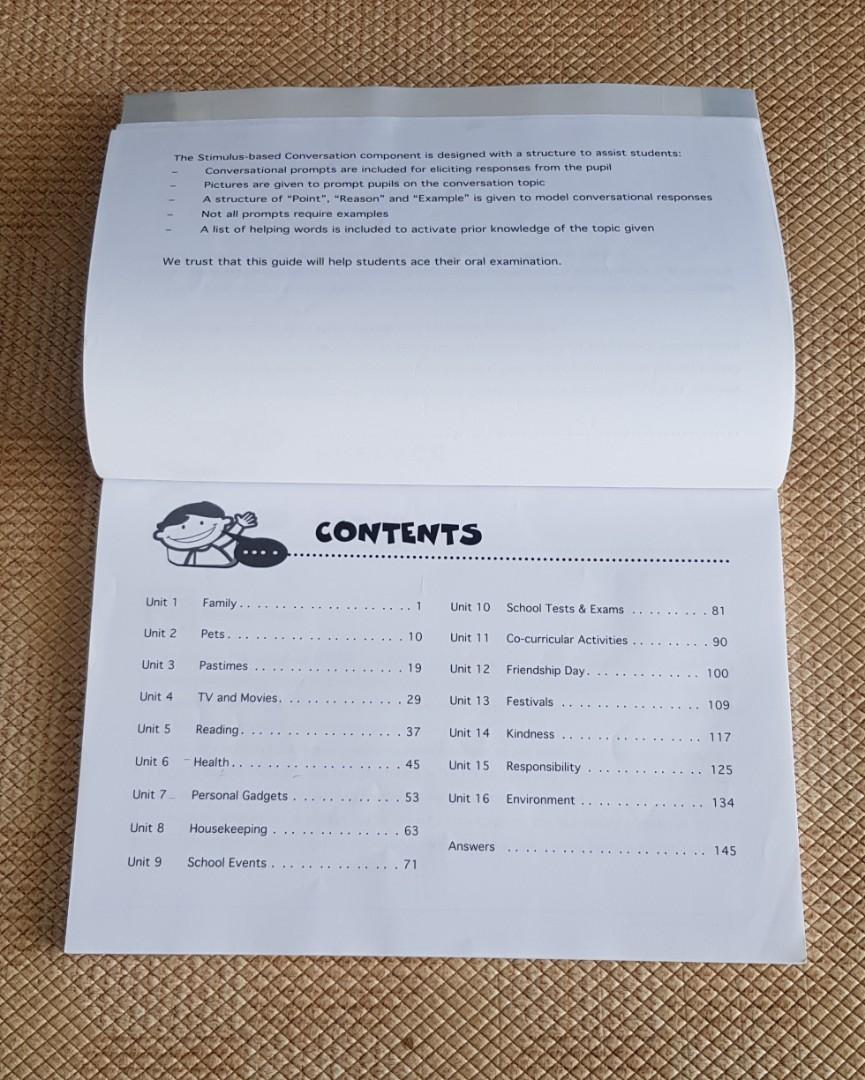 P4 English Oral - Reading aloud & stimulus-based conversation, Hobbies ...