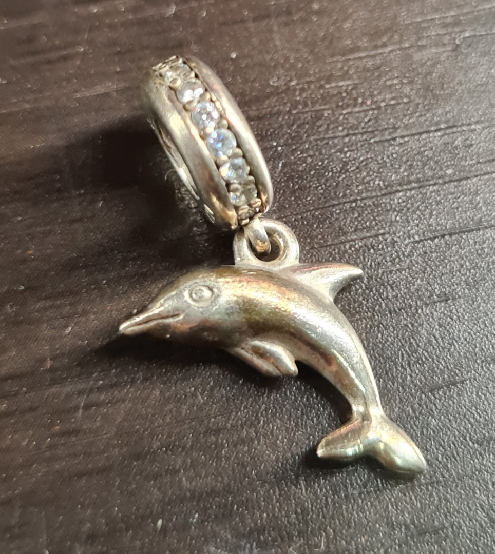 PANDORA CHARM DOLPHIN, Women's Fashion, Jewelry & Organisers, Charms on ...