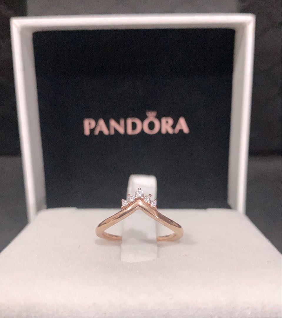 Pandora Rose Stackable Rings, Women's Fashion, Jewelry & Organisers ...