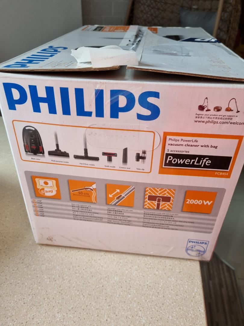 Philips PowerLife Vacuum Cleaner with bag 2000W, TV & Home Appliances ...