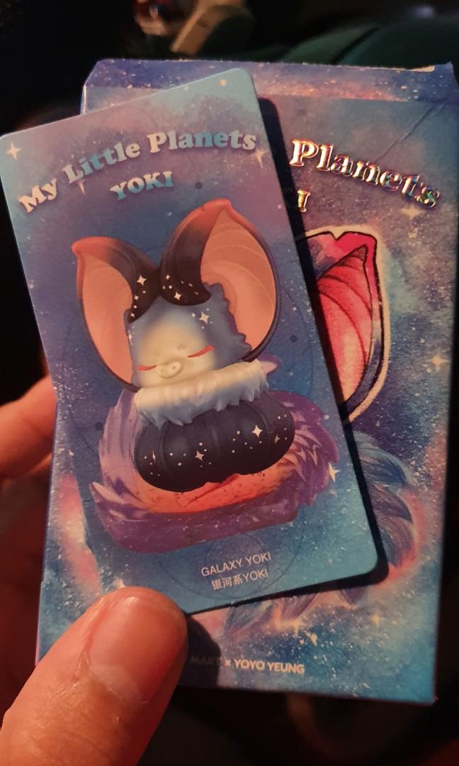 Popmart Yoki My Little Planet (Galaxy), Hobbies & Toys, Toys & Games on ...