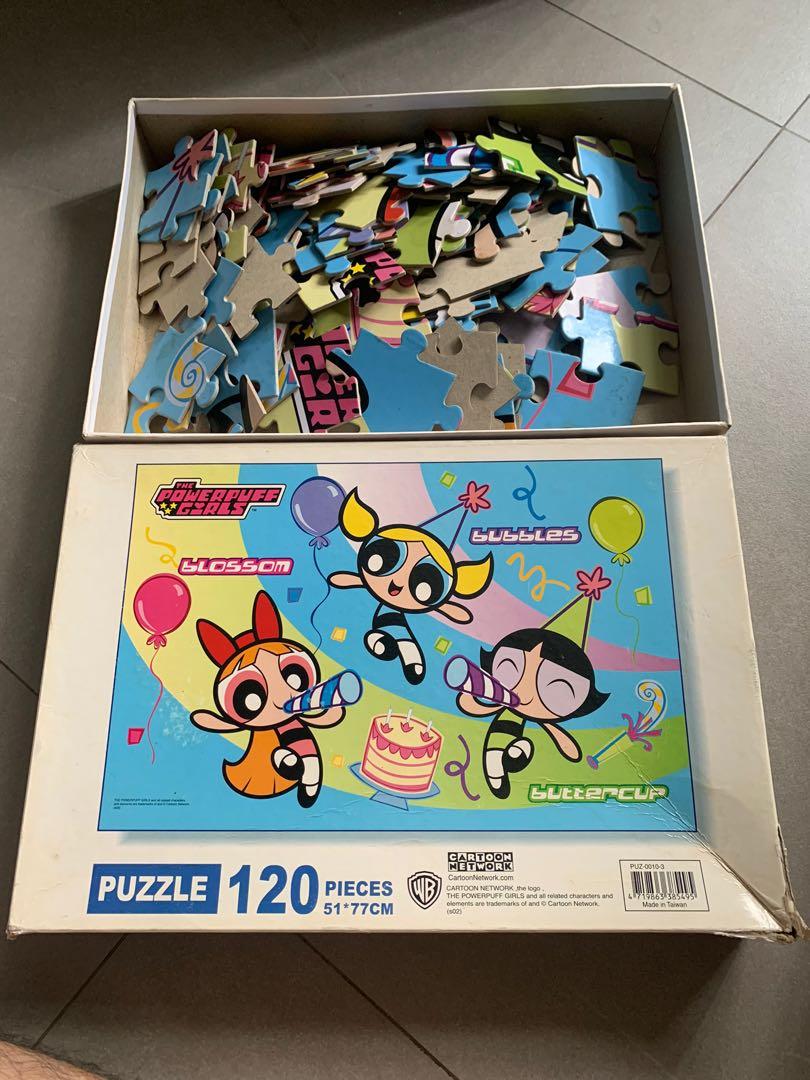 Powerpuff girls puzzle, Hobbies & Toys, Toys & Games on Carousell