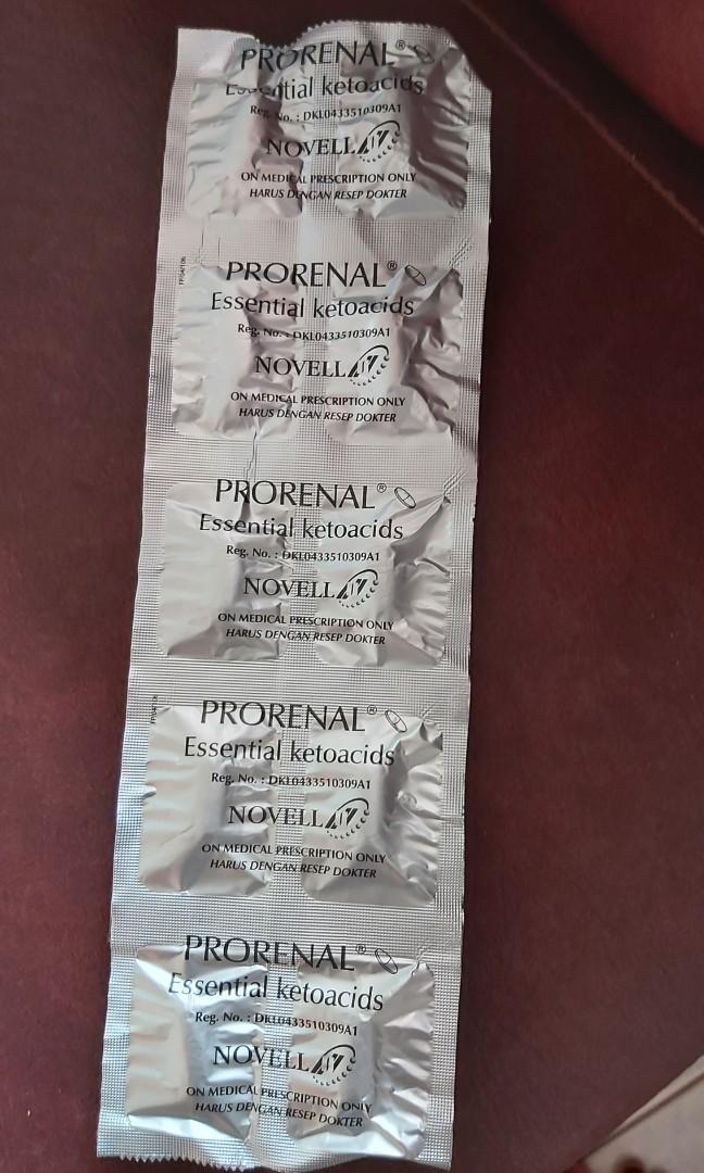 Prorenal 1 Box (10 strip) Original beli di Apotik. Kondisi box sudah ...