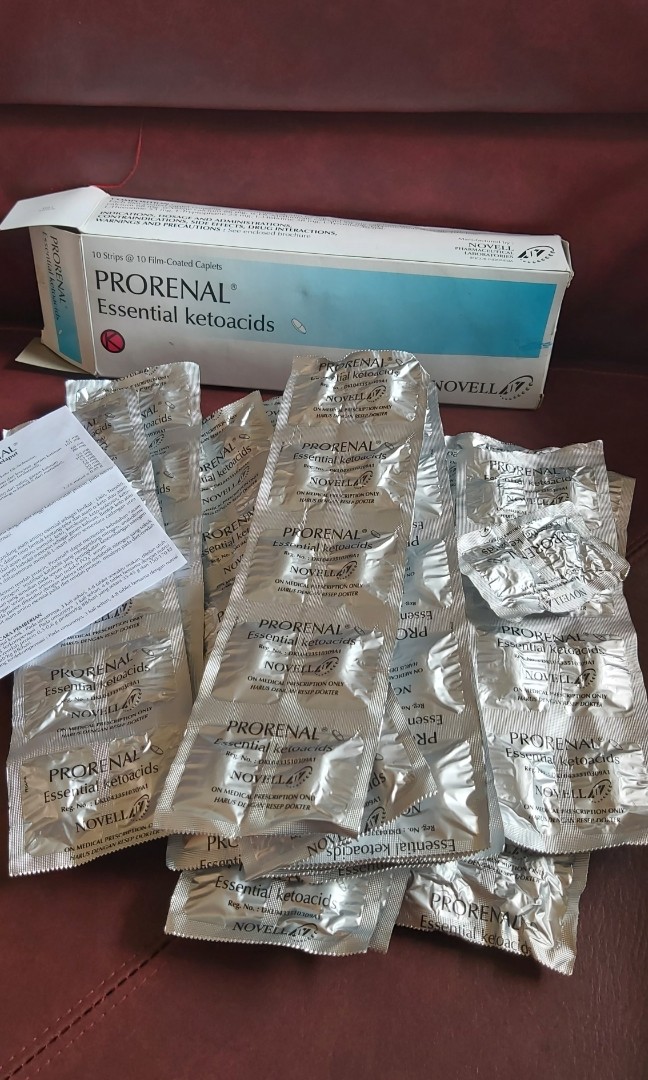 Prorenal 1 Box (10 strip) Original beli di Apotik. Kondisi box sudah ...