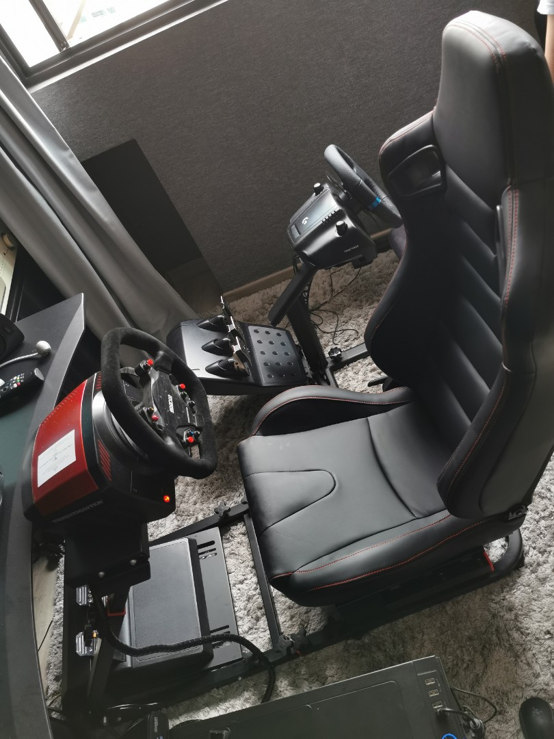 Racing Driving Simulator Rig Stand, Video Gaming, Video Games, Others ...