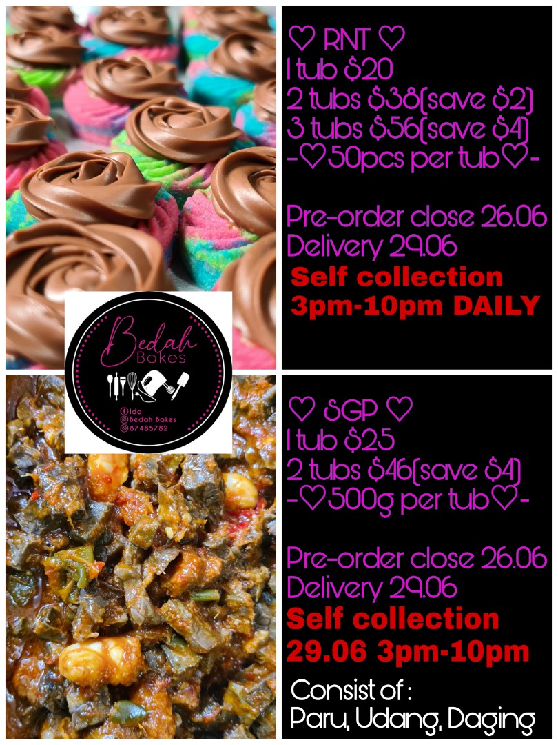 Rainbow Nutella Tart, Food & Drinks, Homemade Bakes on Carousell