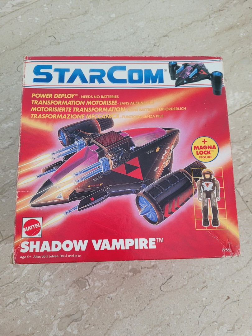 Rare Vintage Starcom Shadow Vampire Fighter, Hobbies & Toys, Toys ...