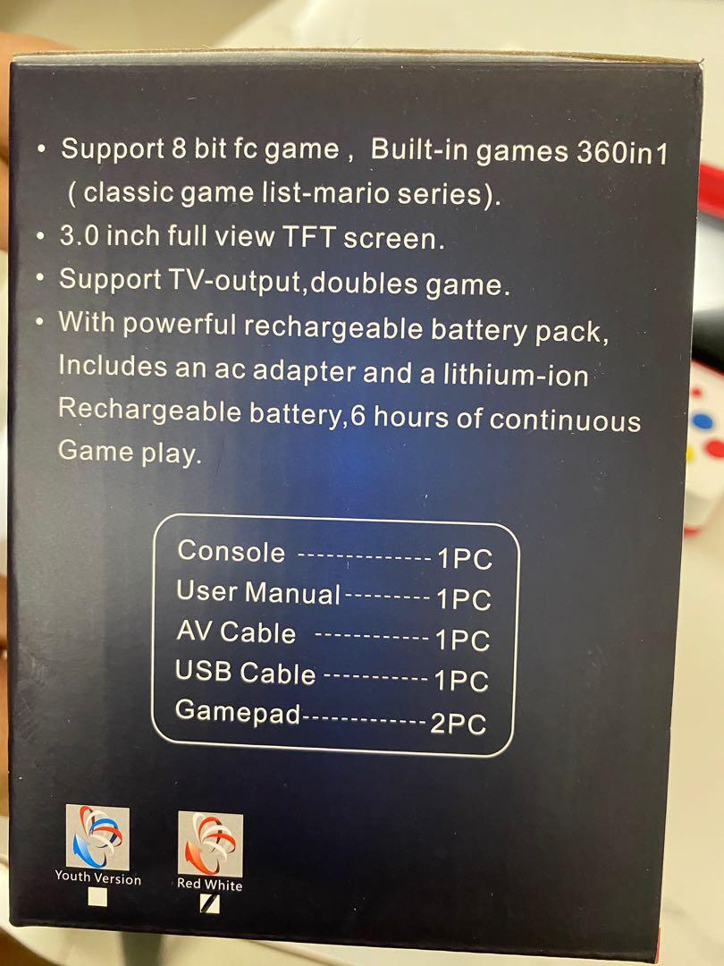 Retro arcade FC, Video Gaming, Video Game Consoles, Others on Carousell