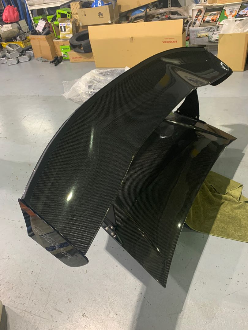 S2000 Voltex GT Wing Type 2 with CSOhara stand and Carbon Boot With ...