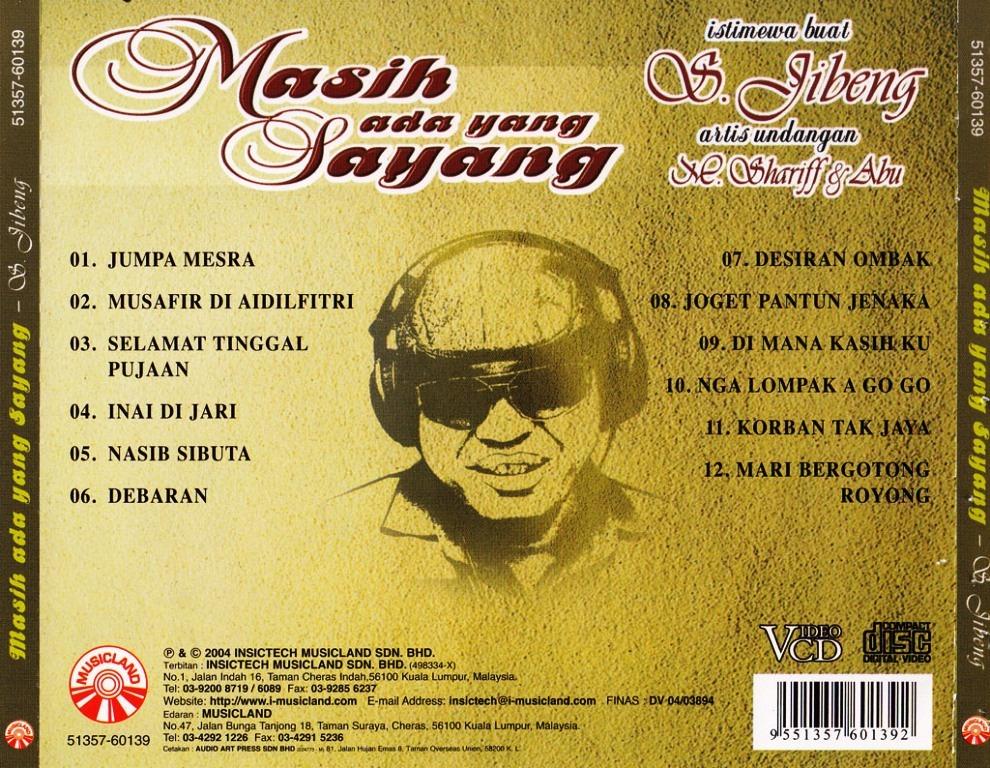 S. Jibeng Masih Ada Yang Sayang Original Karaoke VCD Artis Undangan M ...