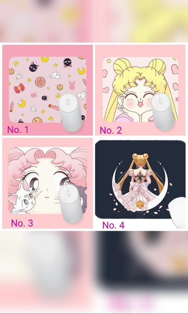 [PRICE DROPPED] Sailor Moon Mouse Pad - No. 2, Computers & Tech, Parts ...