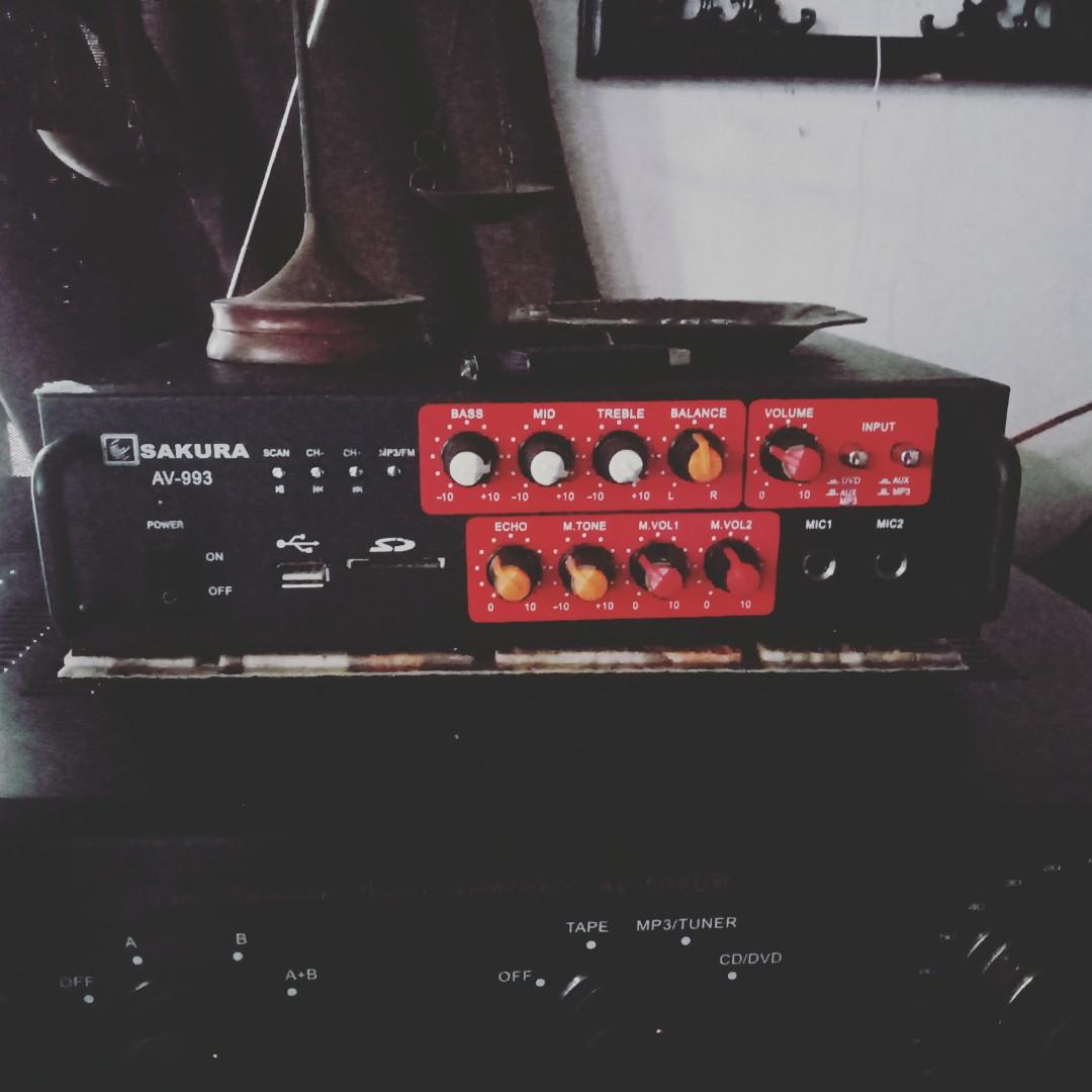 Sakura Amplifier, Audio, Soundbars, Speakers & Amplifiers on Carousell