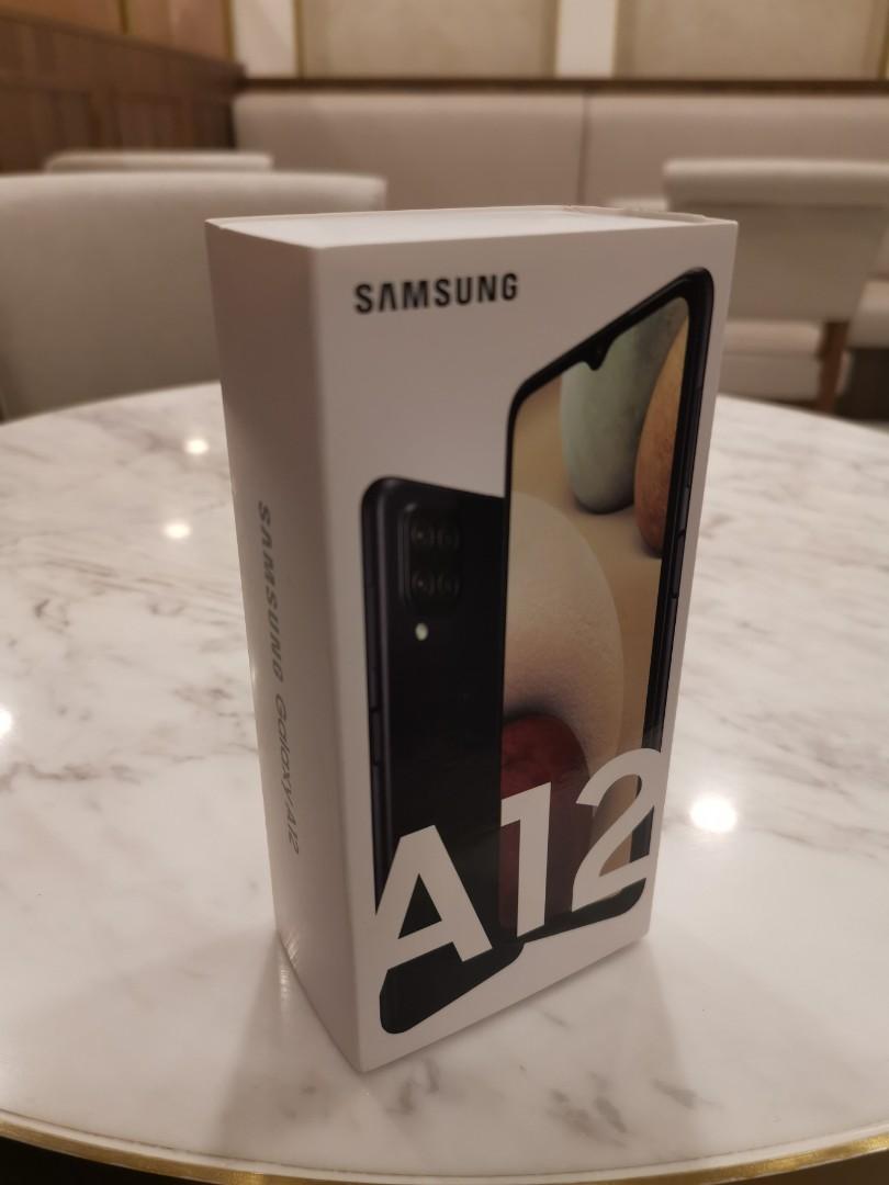 Samsung A12 128GB + 32GB MicroSD Card, Mobile Phones & Gadgets, Mobile ...