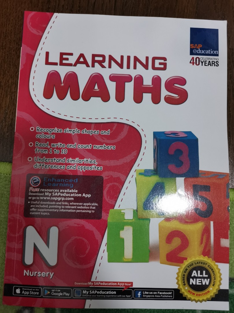 SAP education learning Math Nursery, Hobbies & Toys, Books & Magazines ...