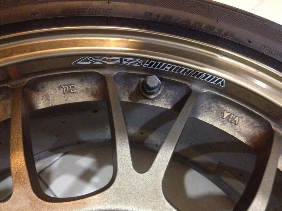 SE37K SE37 volk racing made in japan, Auto Accessories on Carousell