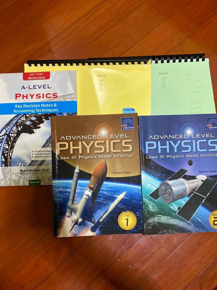 Secondary and JC books advance physics & advance chemistry, Hobbies ...