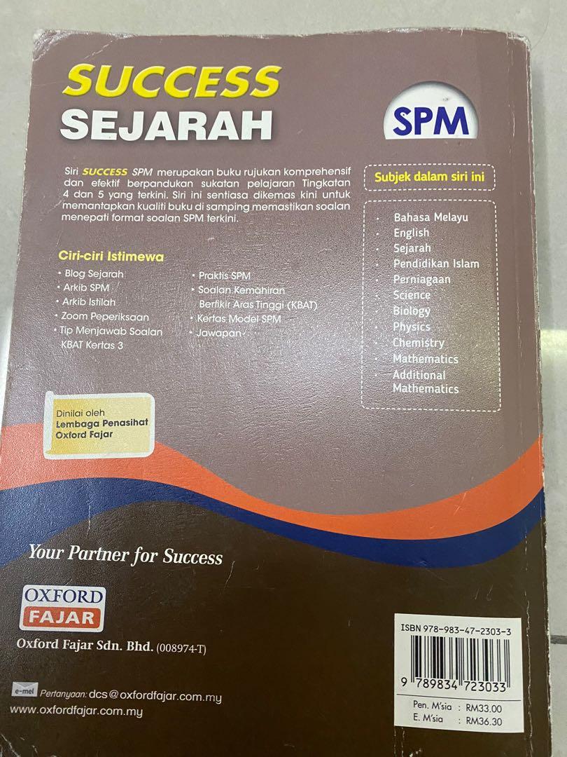 Sejarah spm (success), Hobbies & Toys, Books & Magazines, Textbooks on ...