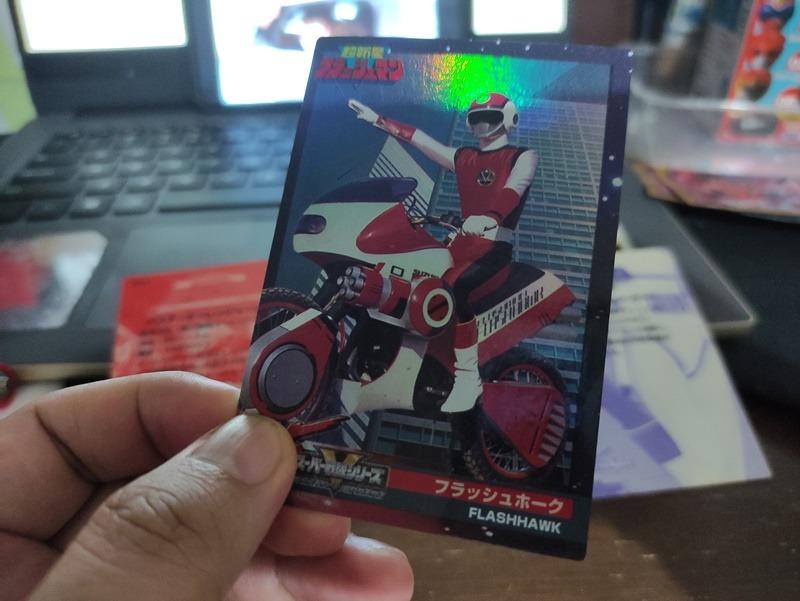 Sentai Big Cards Changeman Flashman, Hobbies & Toys, Toys & Games on ...