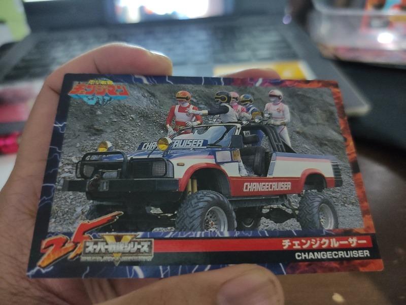 Sentai Big Cards Changeman Flashman, Hobbies & Toys, Toys & Games on ...