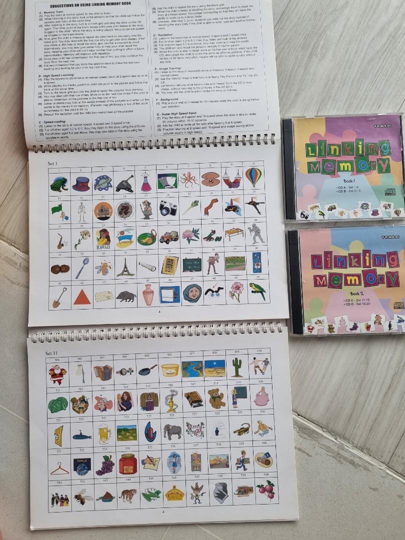 Shichida tensai linking memory, Hobbies & Toys, Toys & Games on Carousell