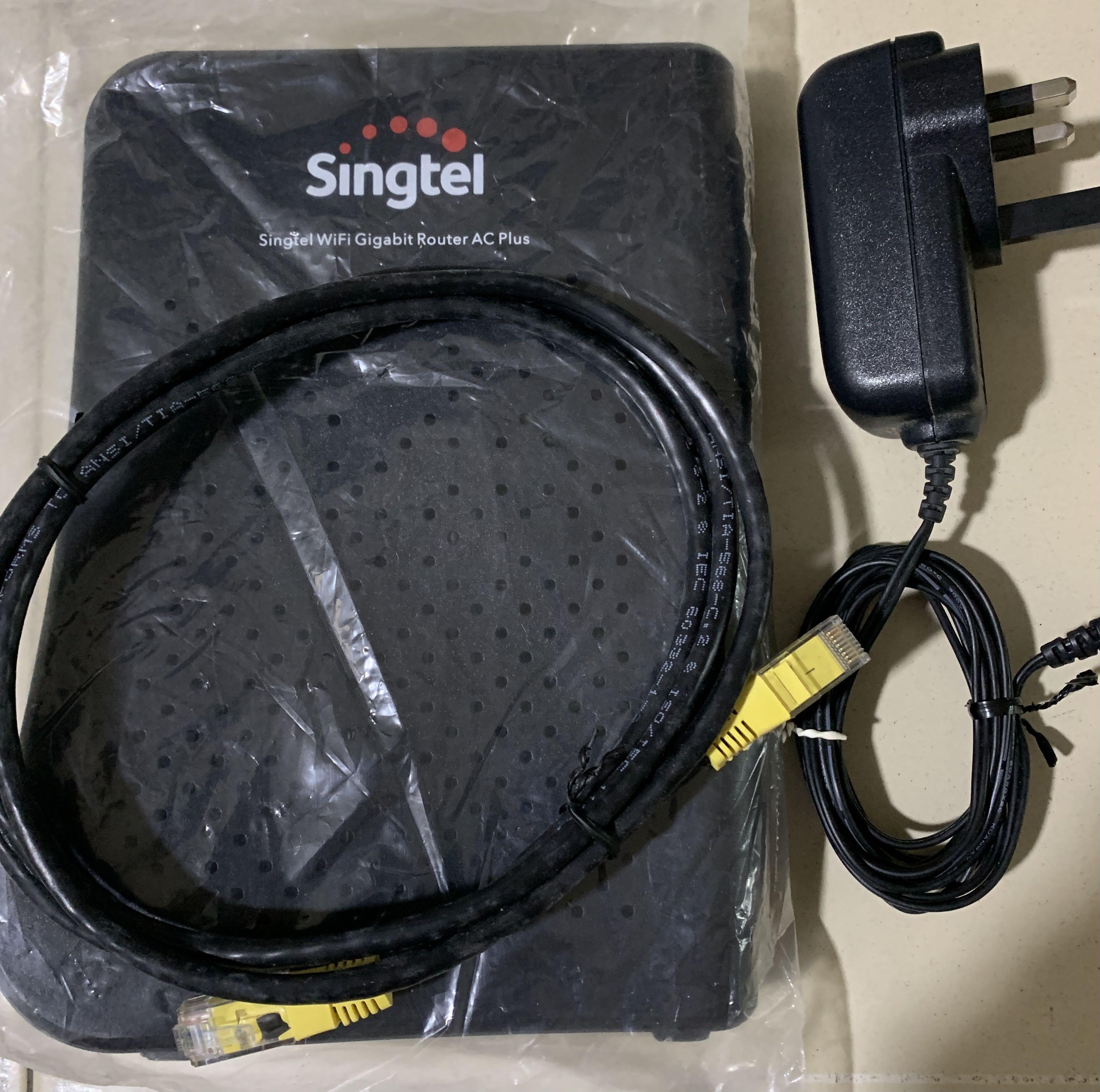 Singtel WiFi Gigabit Router AC Plus, Computers & Tech, Parts ...