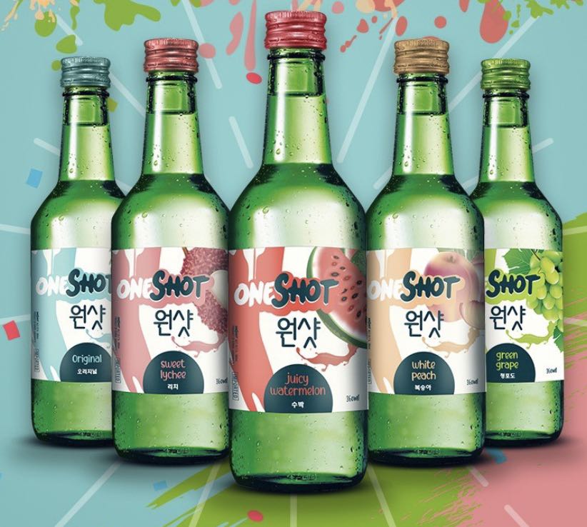 Soju (One Shot), Food & Drinks, Alcoholic Beverages on Carousell