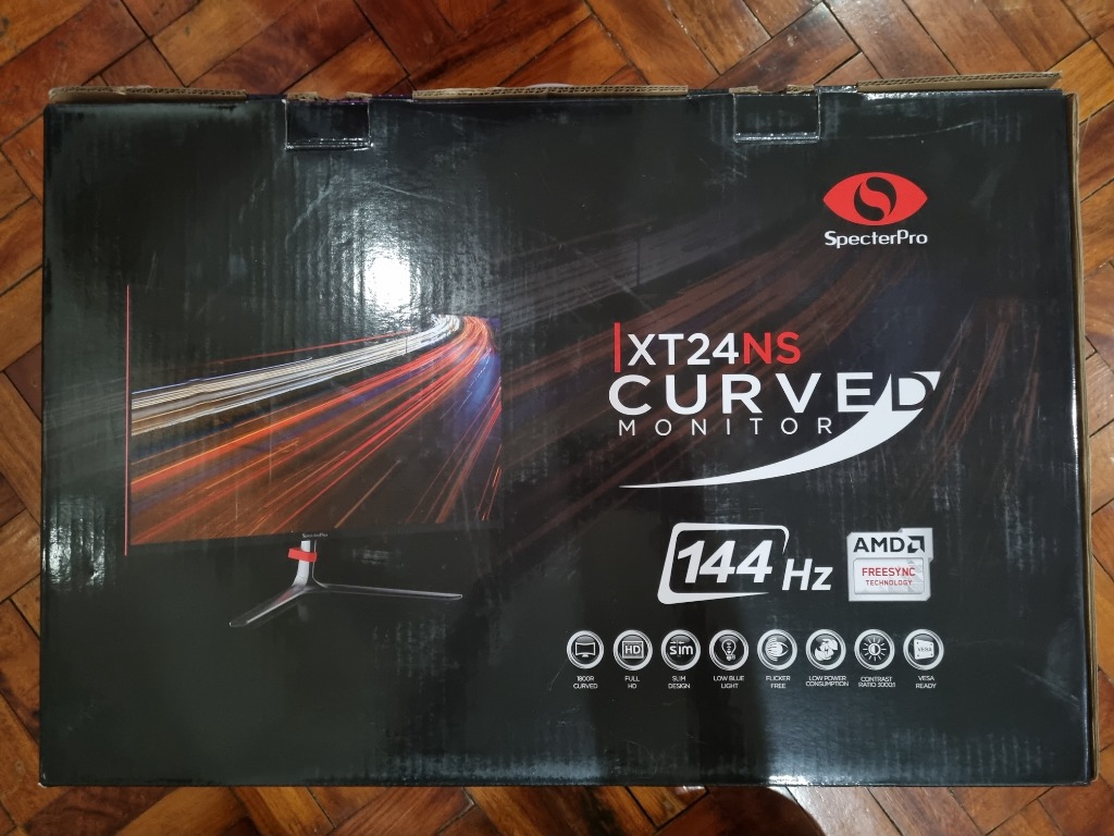 SpecterPro XT24NS 24 inches 144 Hz VA Panel Gaming Monitor, Computers ...