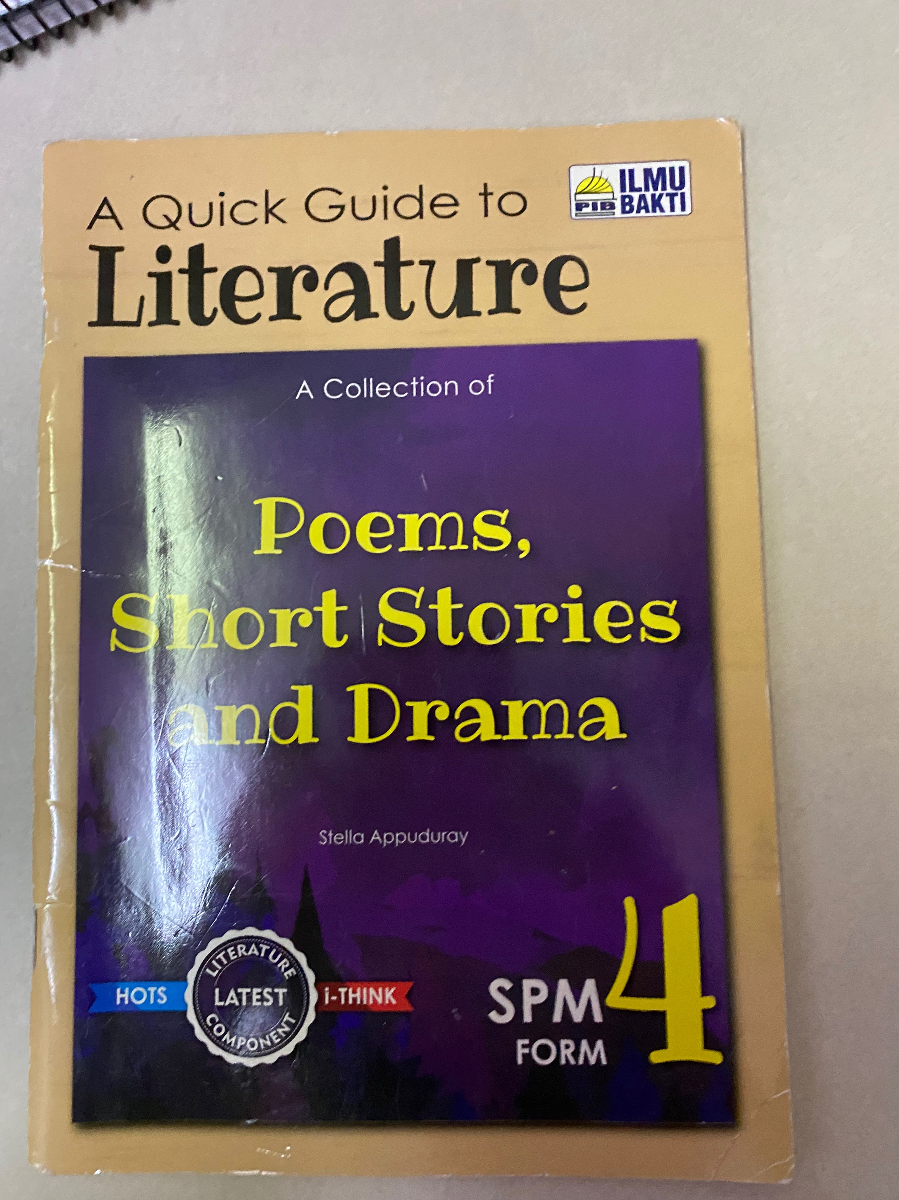 Spm poems, drama short stories, Hobbies & Toys, Books & Magazines ...