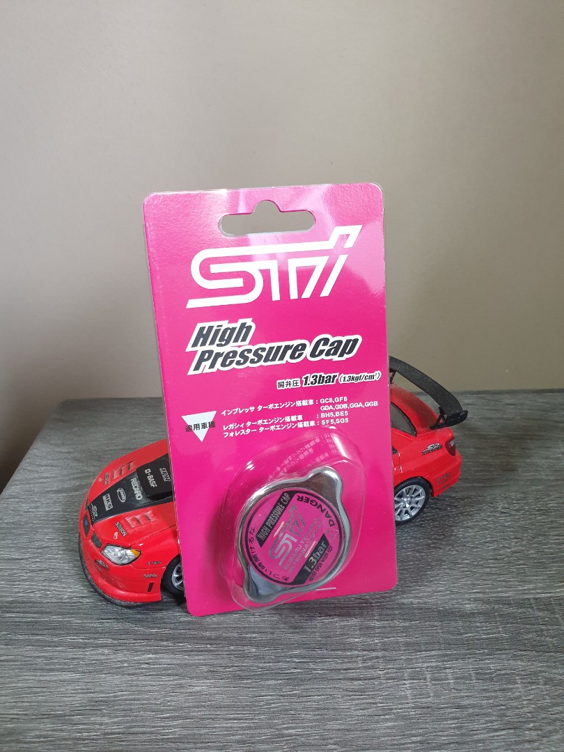 STI Radiator Cap, Car Accessories, Accessories on Carousell