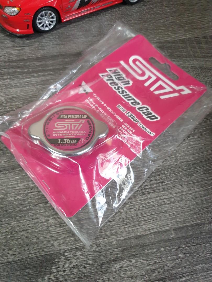STI Radiator Cap, Car Accessories, Accessories on Carousell