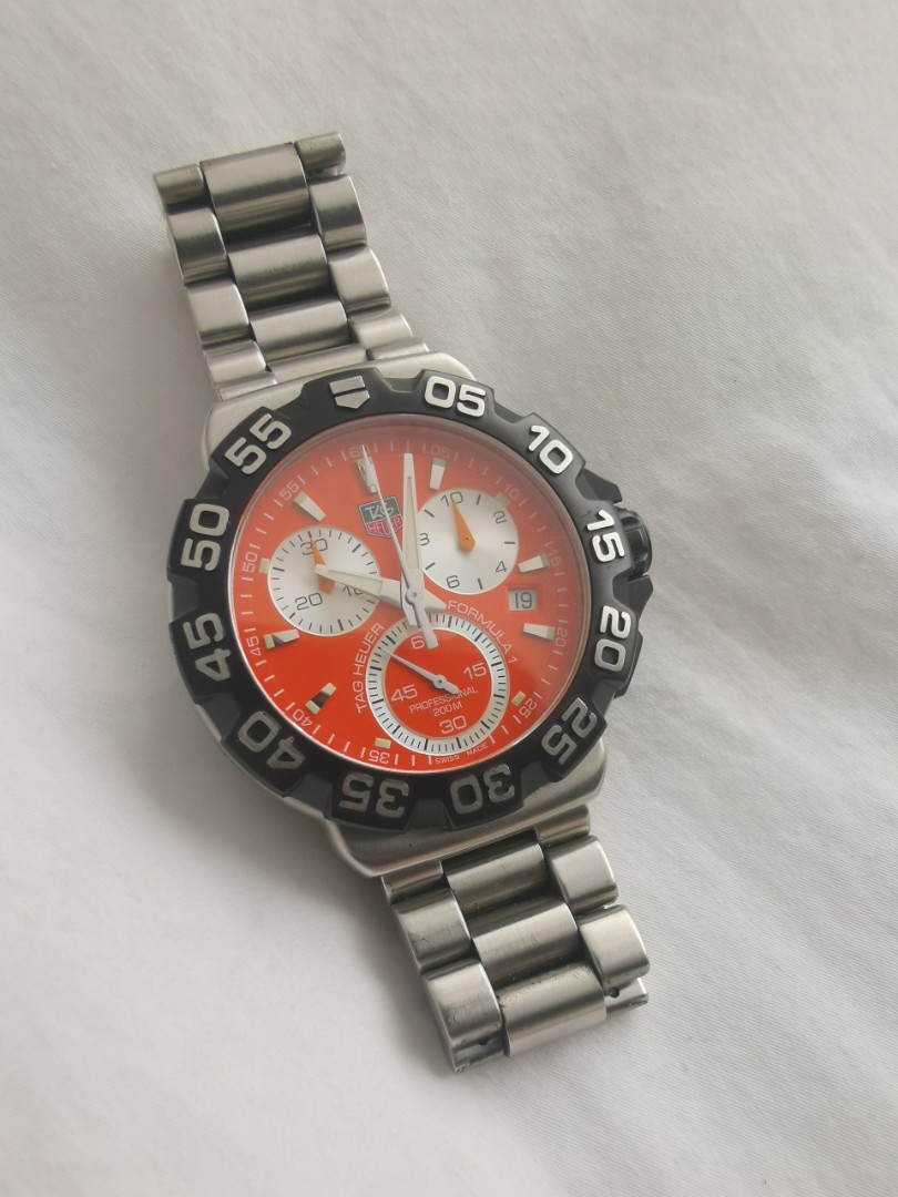 Tag Heuer Formula 1 / Orange, Luxury, Watches on Carousell