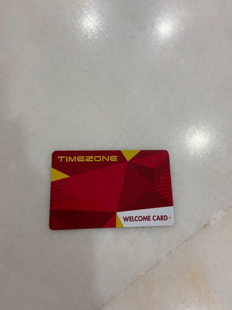 Timezone welcome card, Tickets & Vouchers, Store Credits on Carousell