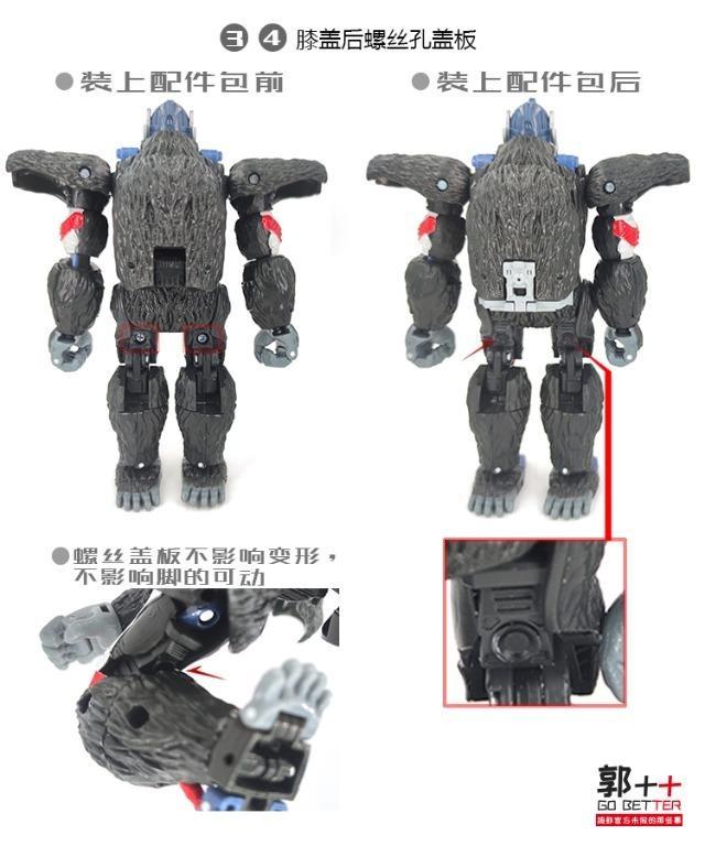 Transformers WFC Kingdom KD-01 Optimus Primal & Go Better Studio GX-20 ...