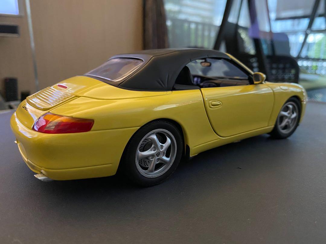 UT model Diecast 1:18 Scale Car Model - Porsche 911 Cabrio, Hobbies ...