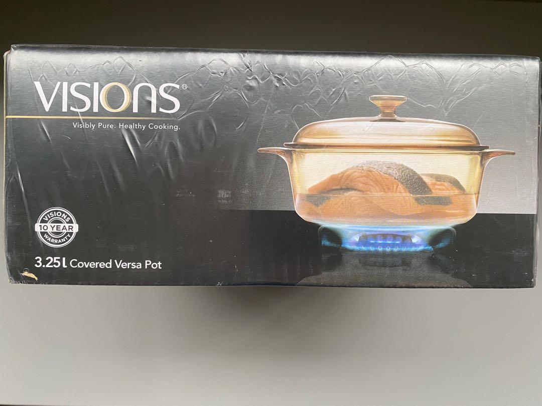 Visions Cookware 3.25L with Lid, Furniture & Home Living, Kitchenware ...