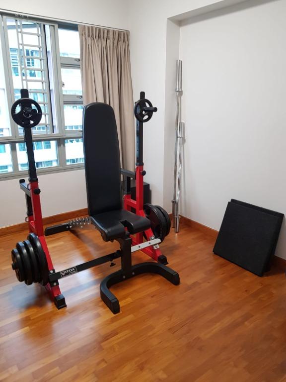 Vitox Squat Rack, Sports Equipment, Exercise & Fitness, Weights ...