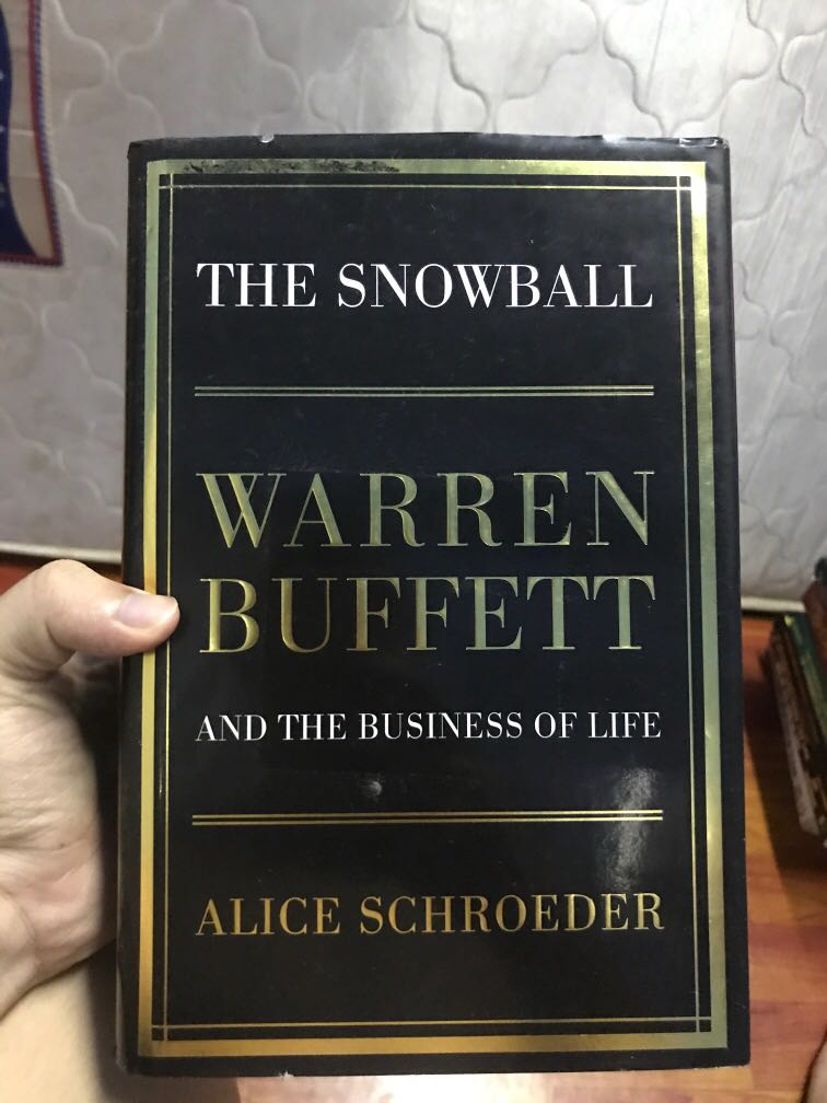 Warren Buffett the snowball, Hobbies & Toys, Books & Magazines ...